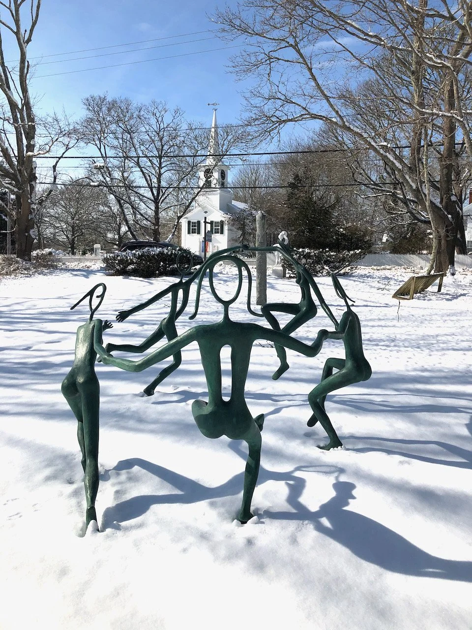 Yellow Fisherman — Jay Lagemann - Sculpture