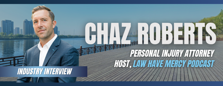 PI Attorney Chaz Roberts featured on Lawyer.com to inspire others with his podcast, Law Have ...
