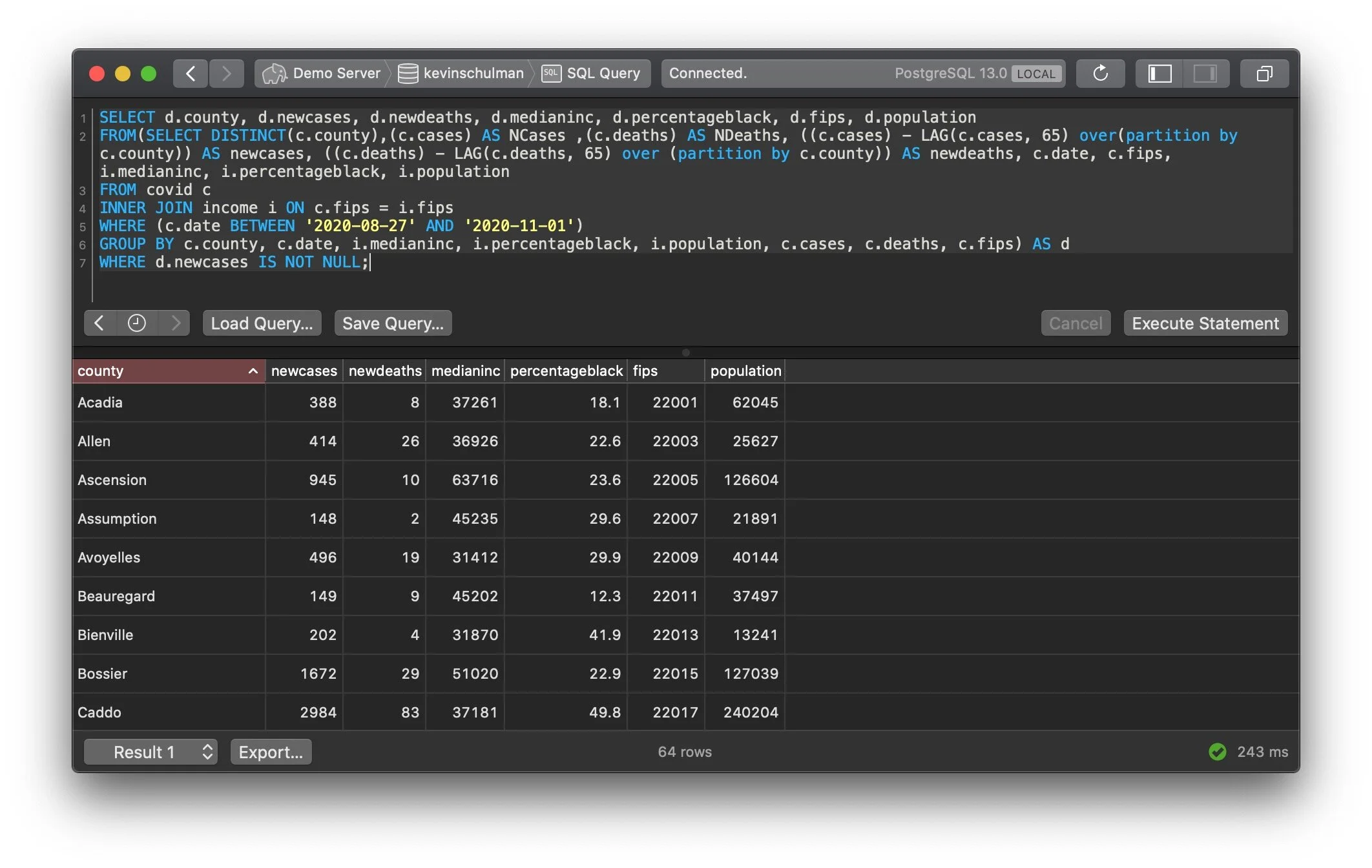 A Louisiana Summer – COVID-19 and Hurricanes — Kevin Schulman