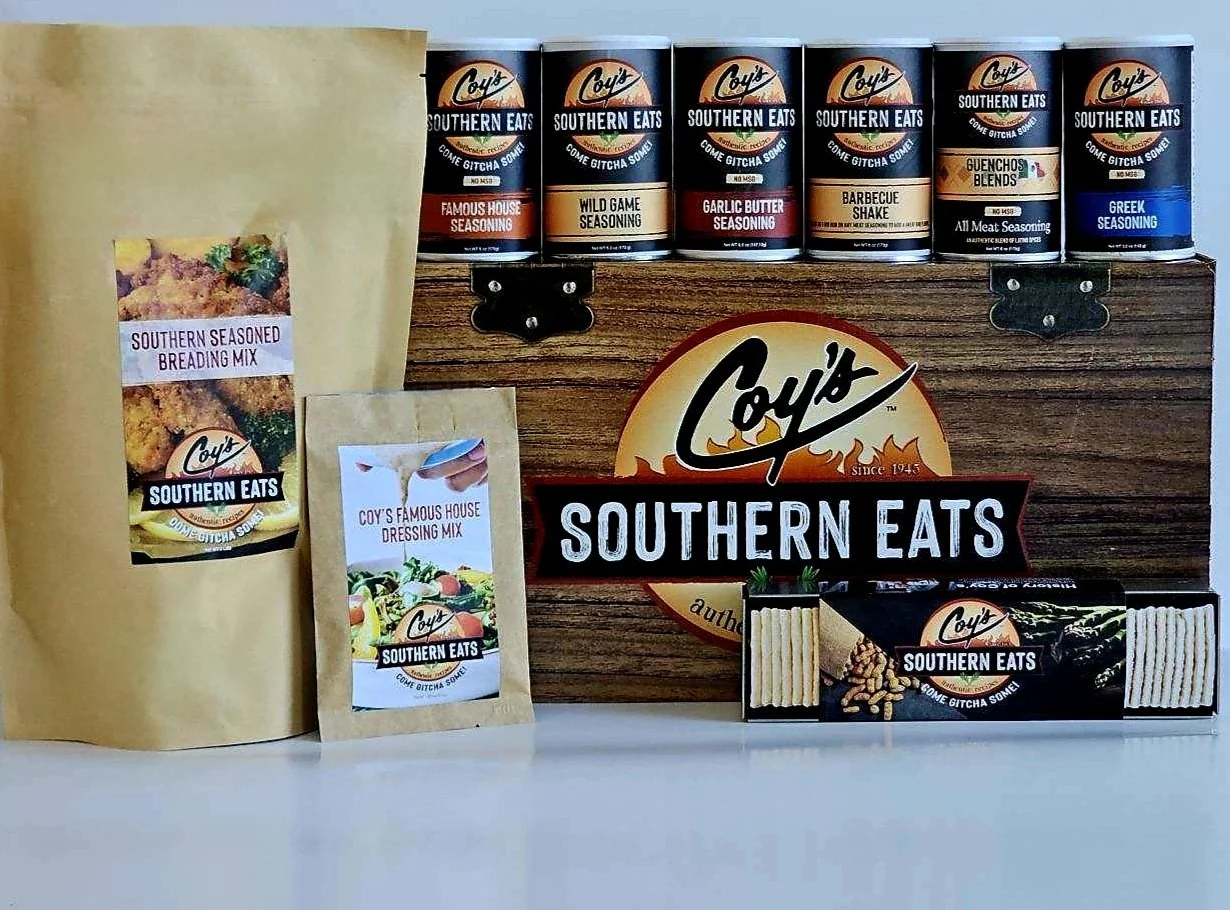 Shop All Products from Coy's and Coy's Southern Eats — Coy's Southern Eats