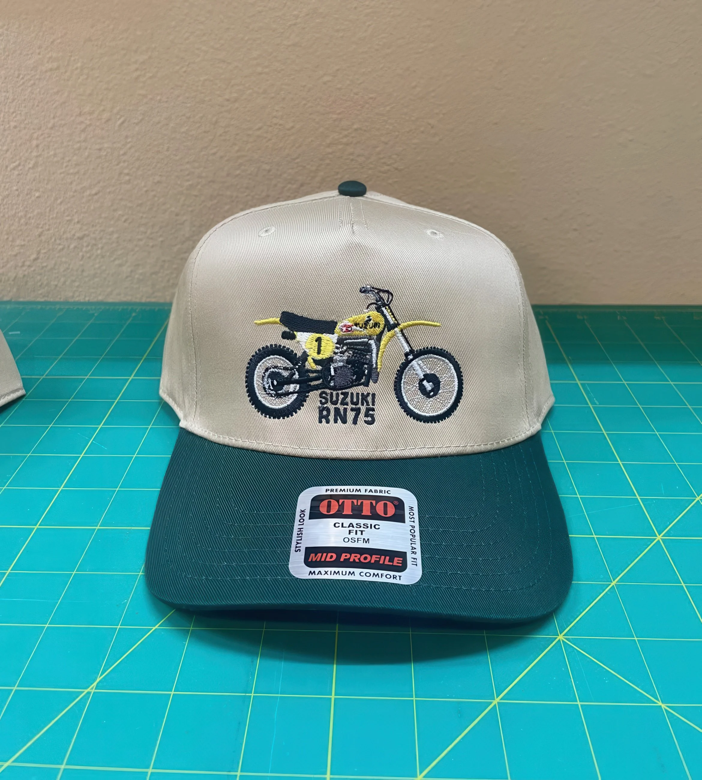 IMM 1975 Suzuki RN75 Custom Embroidered Baseball Hat — International ...
