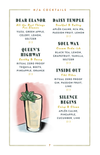 Menu — The Overland