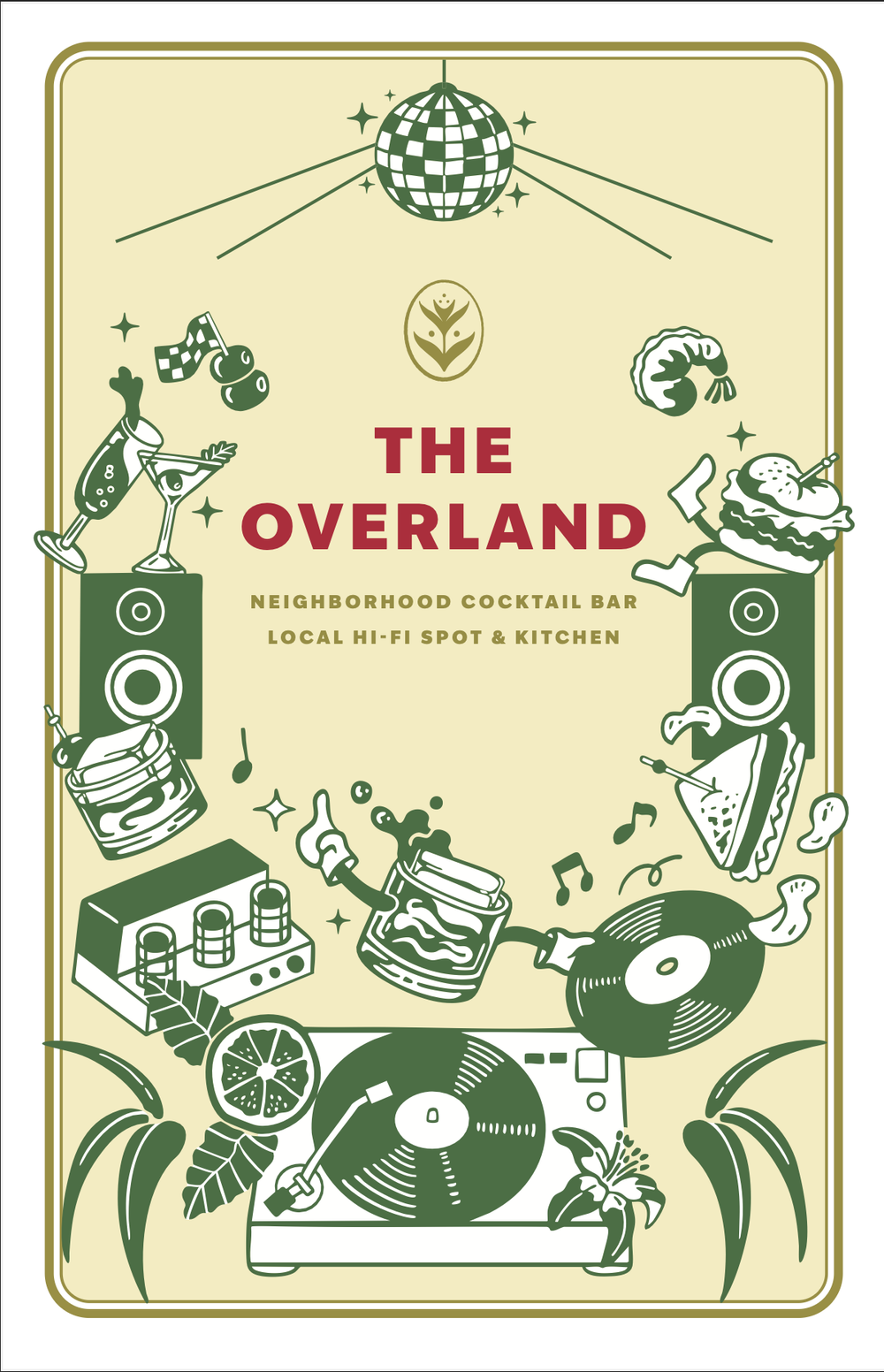 Menu — The Overland