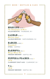 Menu — The Overland