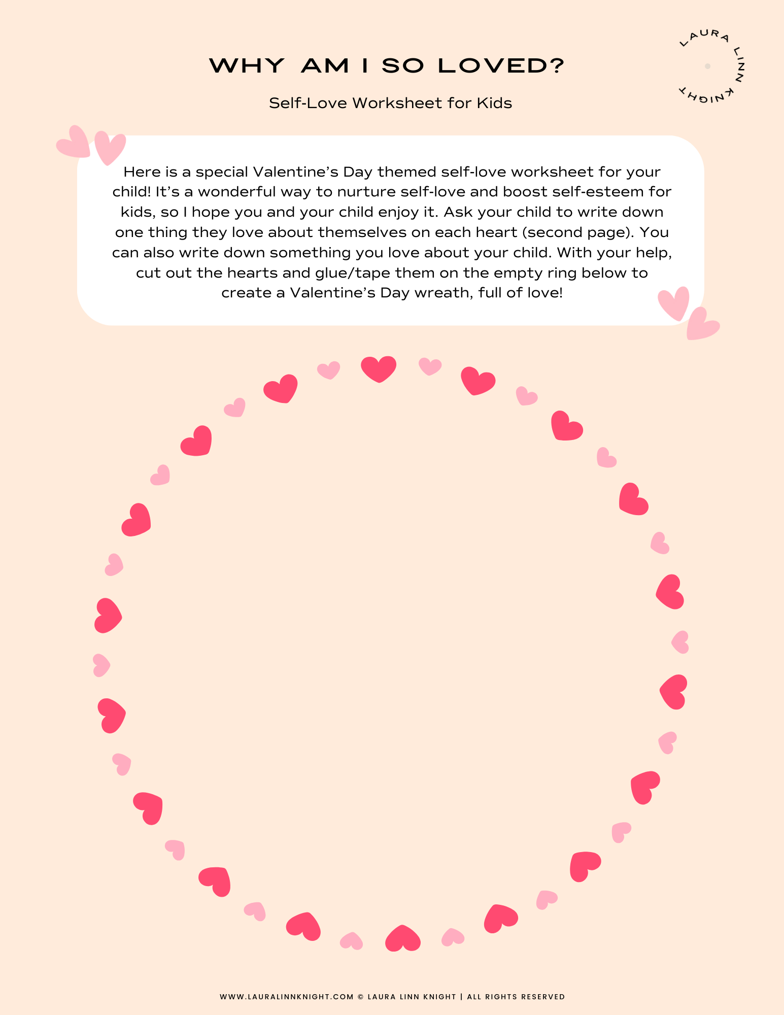 Download the FREE February 2024 Kids’ Self-Love and Family Activities ...