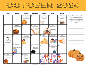 Halloween Special: Download the FREE October 2024 Kids’ Self-Care ...