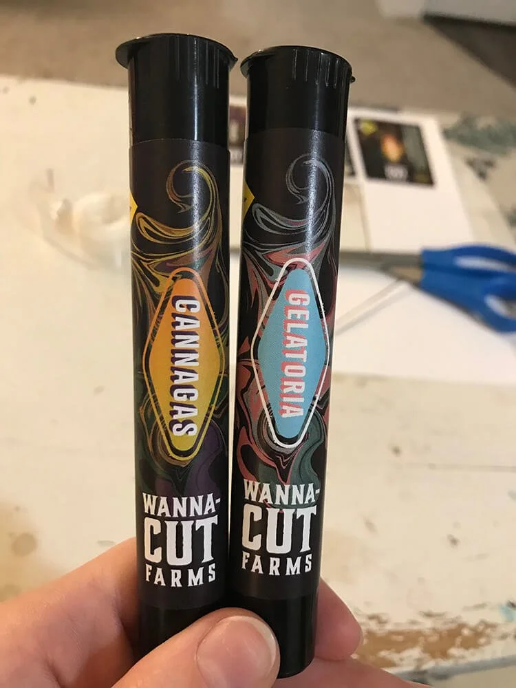 Brand Design and Packaging for Wannacut Farms Cannabis — Kelly Design ...