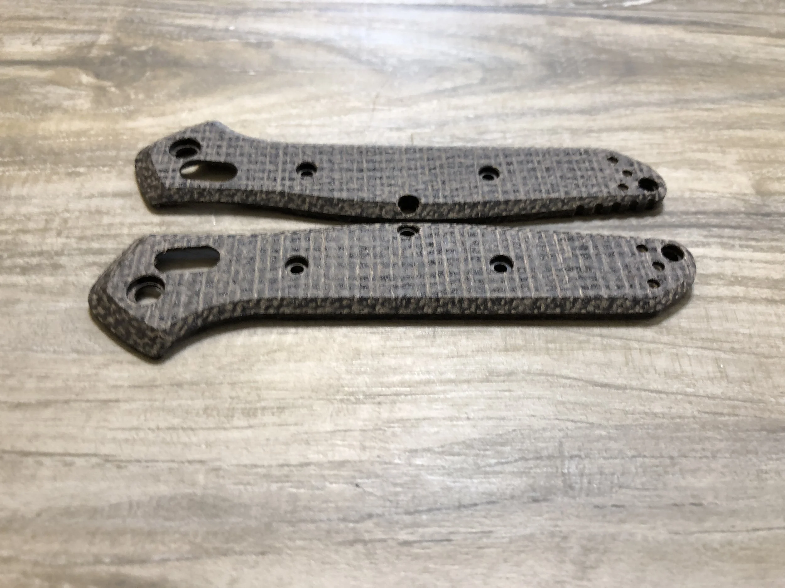 Benchmade 940-1 / 940-2 Black Burlap Micarta Custom Scales — Dragonfly ...