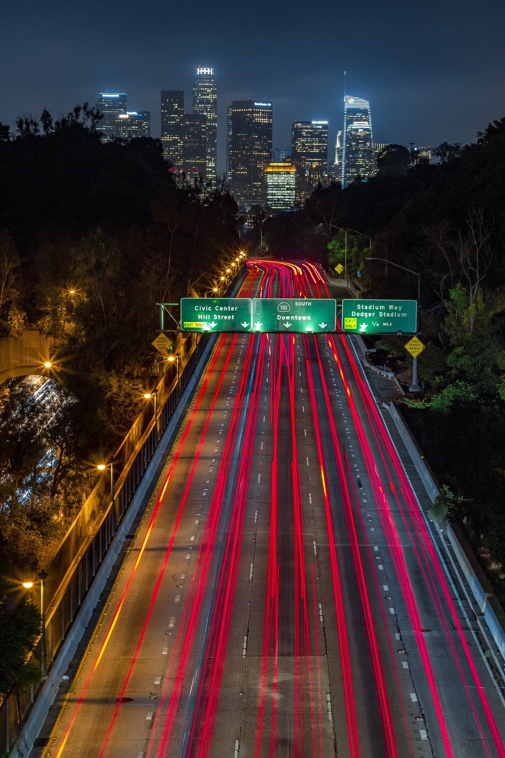 Iconic DTLA Photography Location - Park Row Bridge @ Elysian Park ...