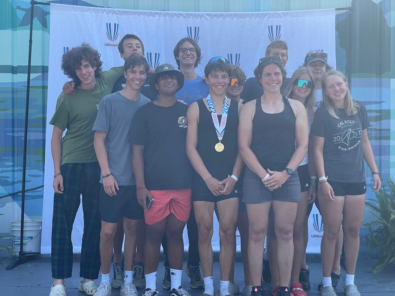 First place at Youth Summer Nationals — Eugene Rowing Club