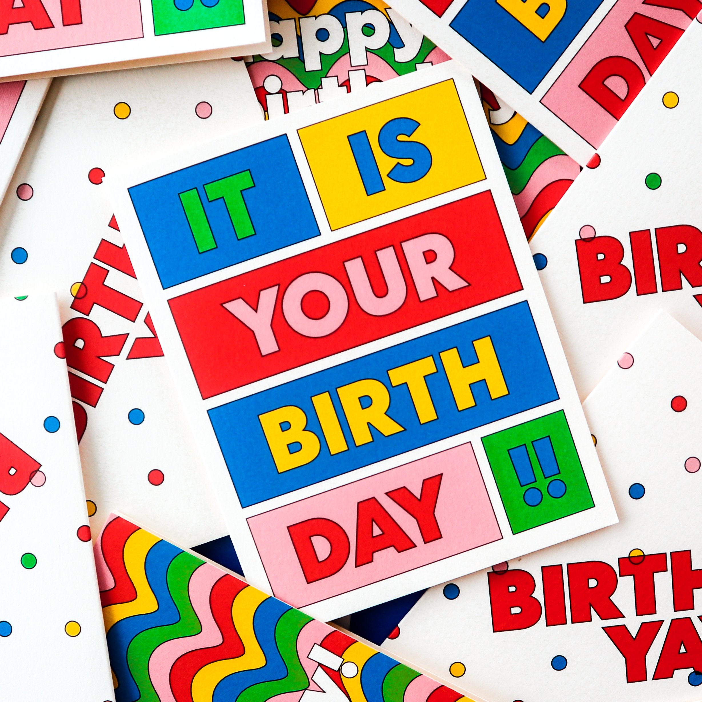 paper&stuff — You Deserve The Best Birthday Greeting Card — Greeting ...