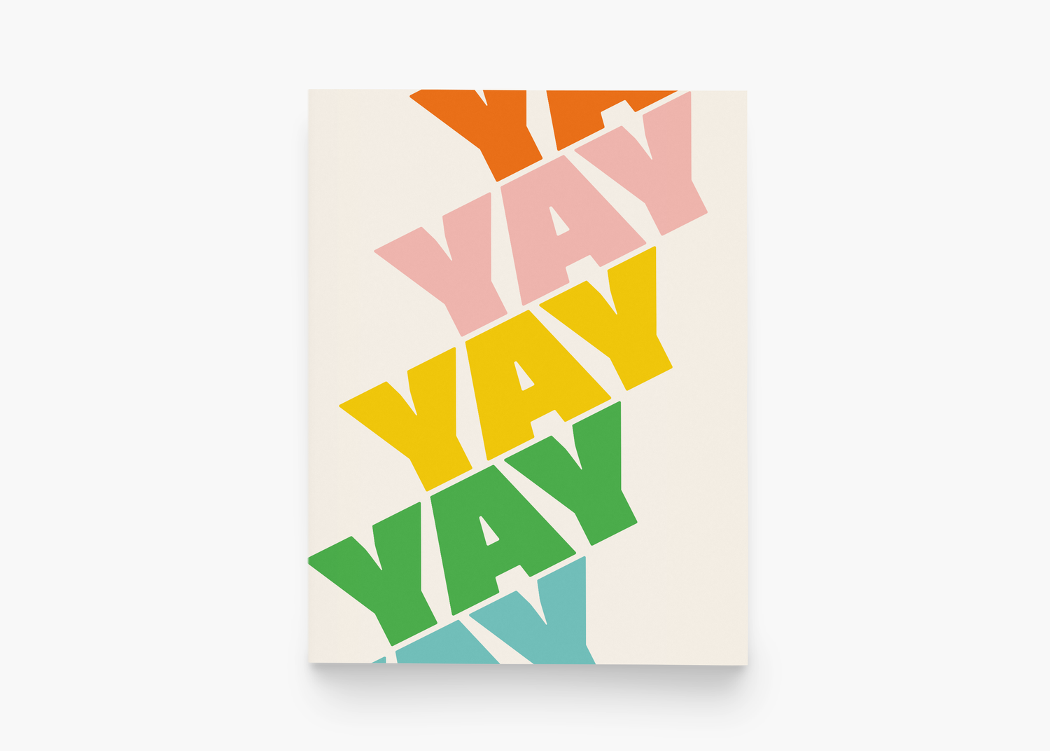 paper&stuff — Yay New Job! Greeting Card — Greeting Cards and Gifts