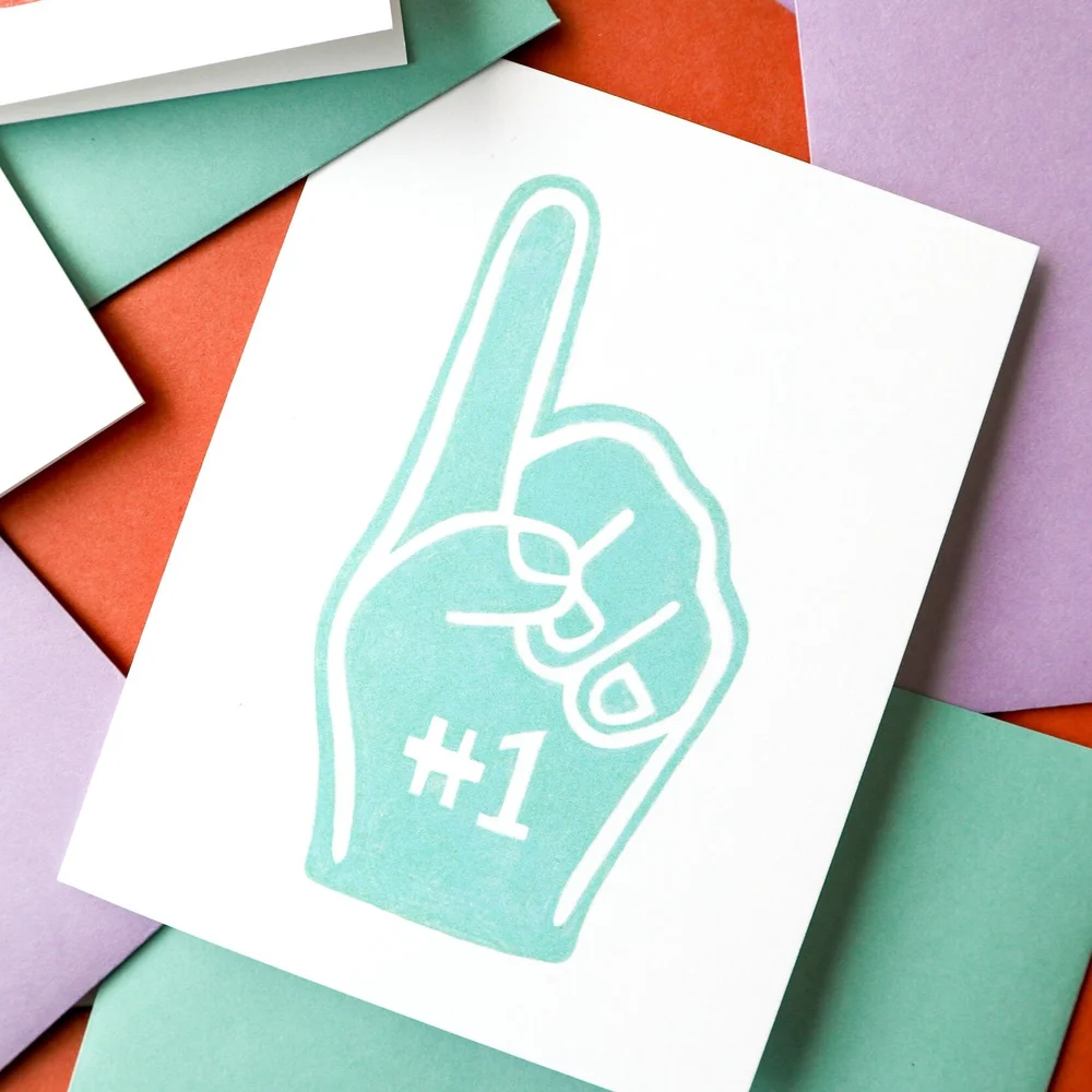 paper&stuff — Squiggles Greeting Card — Greeting Cards and Gifts