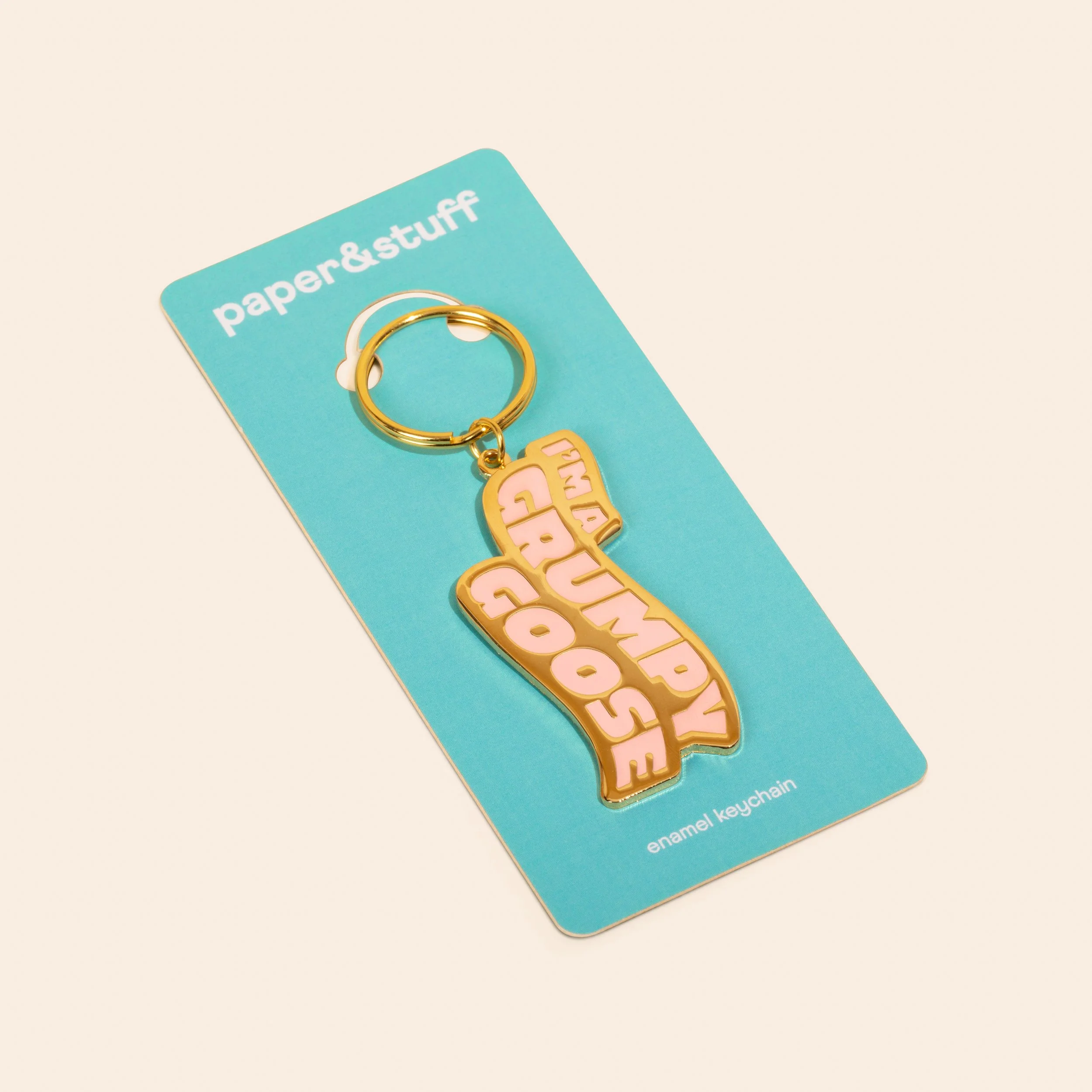 paper&stuff — Hot Dog Keychain (double-sided!) | Greeting Cards and Gifts