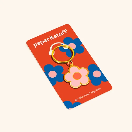Enamel Keychains – Bold, Playful Designs – paper&stuff — paper&stuff