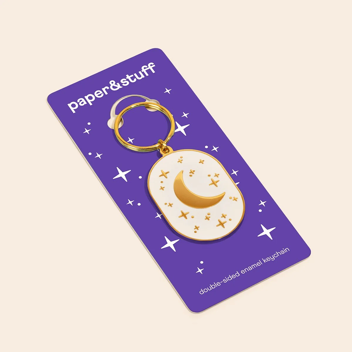 Enamel Keychains – Bold, Playful Designs – paper&stuff — paper&stuff