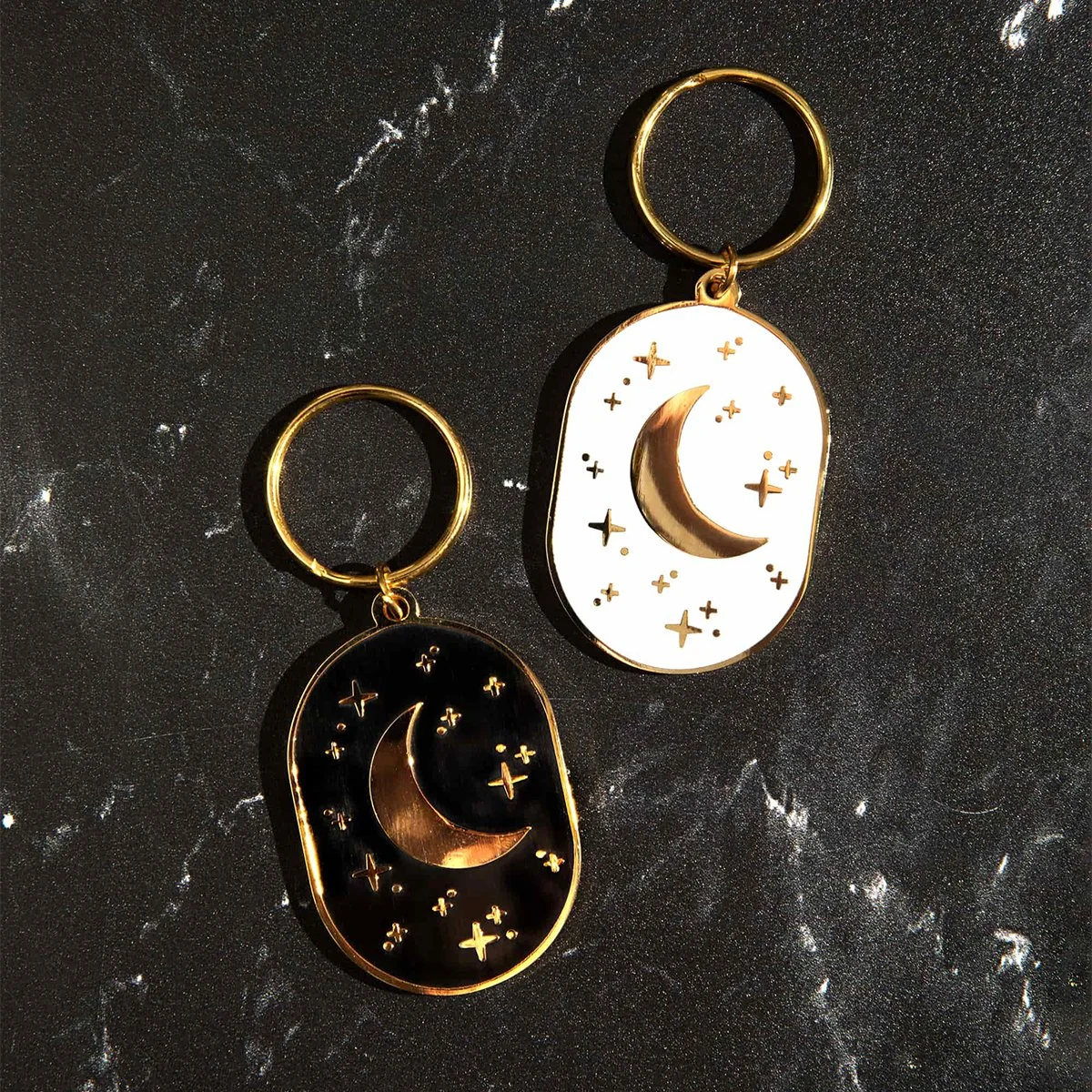 Enamel Keychains – Bold, Playful Designs – paper&stuff — paper&stuff