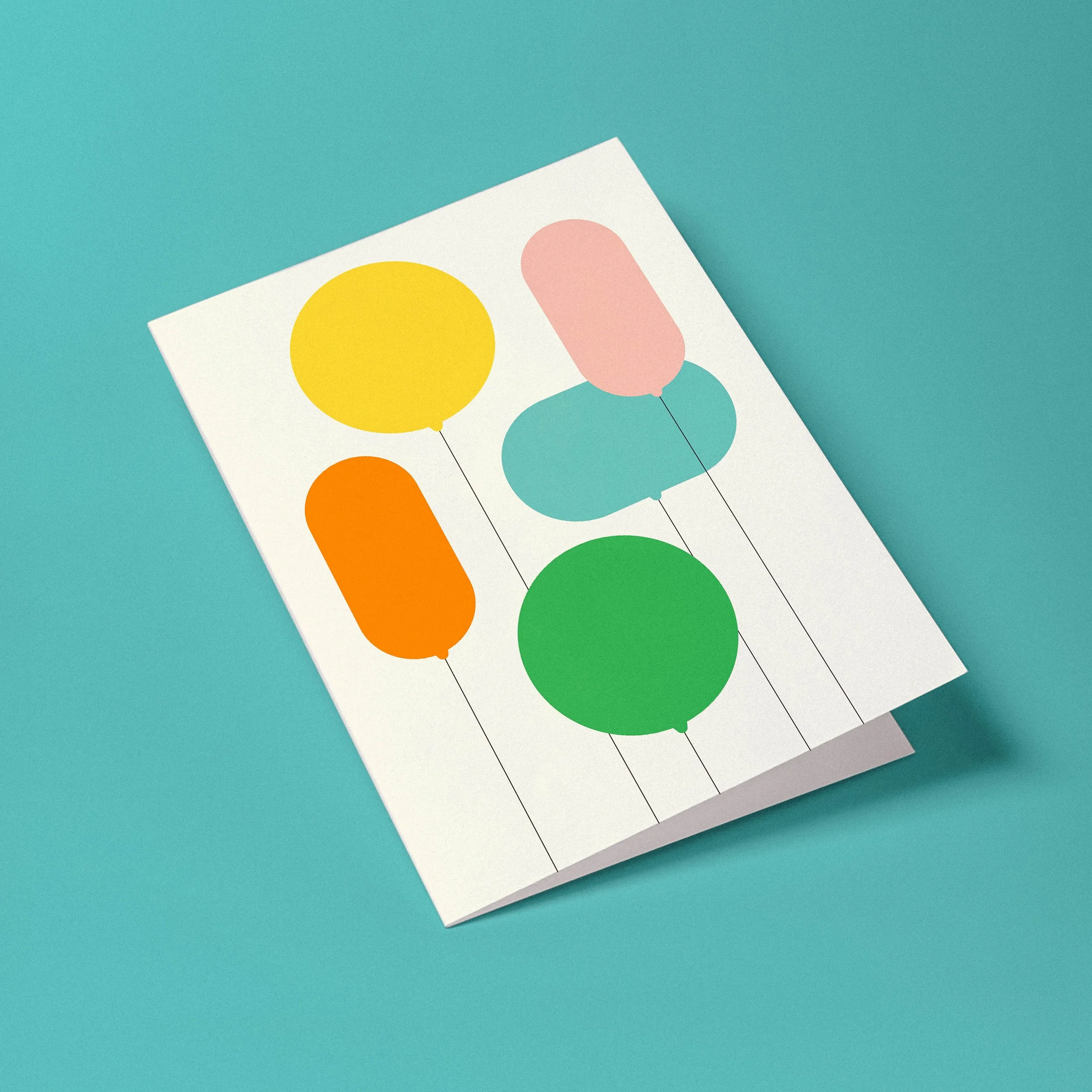 paper&stuff — Congrats Shapes Greeting Card — Greeting Cards and Gifts