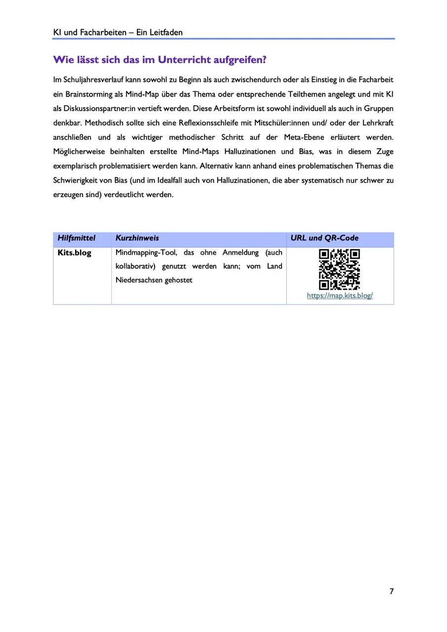 KI und Facharbeiten – Ein Leitfaden für den Unterricht 📘 — Manuel Flick