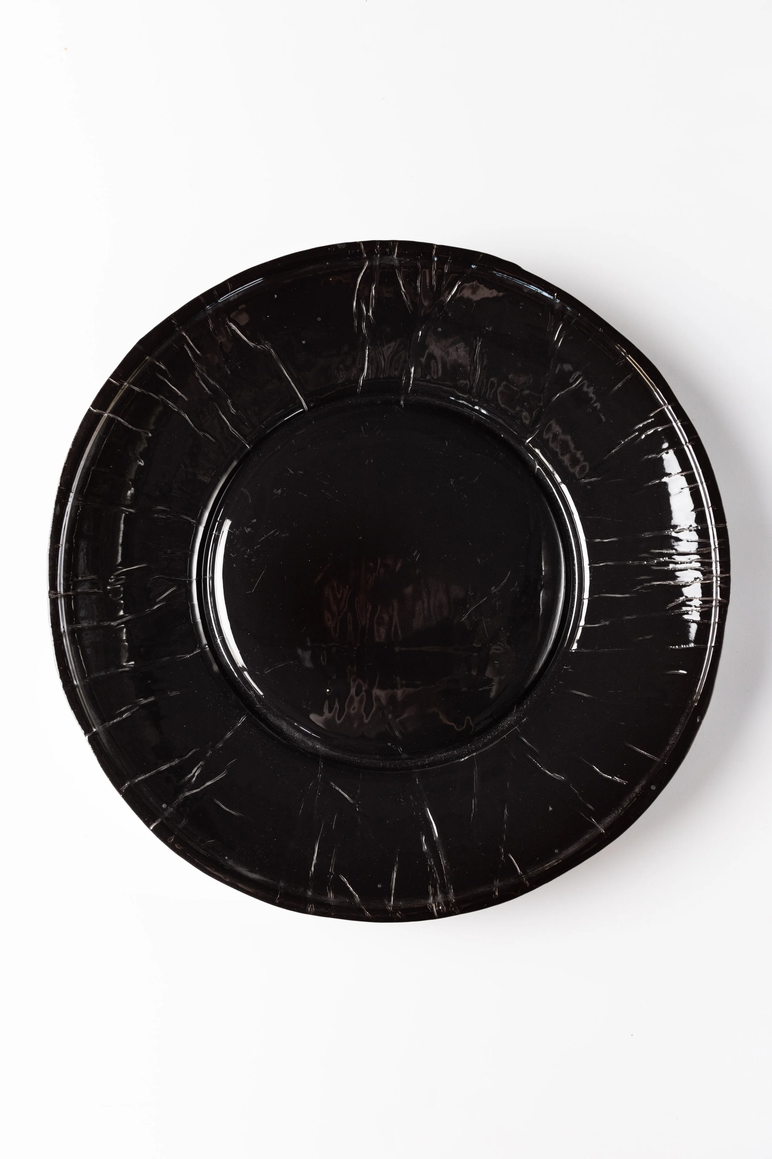 Eccentric Plate - Oval Plate - Black — Daniel van Dijck