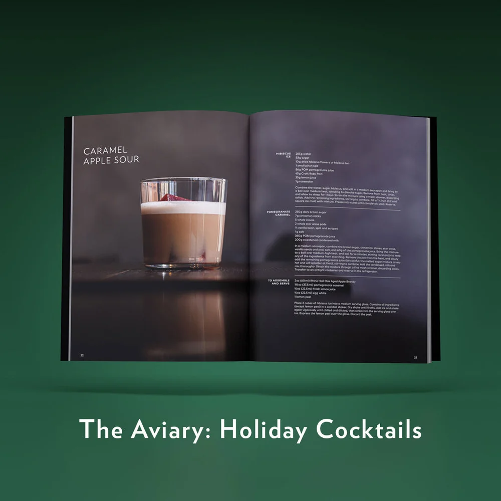 The Aviary Shop — The Aviary Cocktail Books