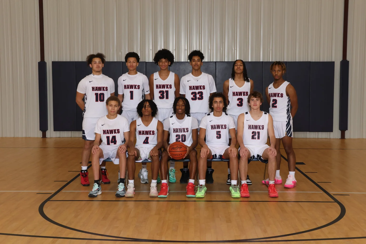 Boys Basketball Roster — Hartley Hawks