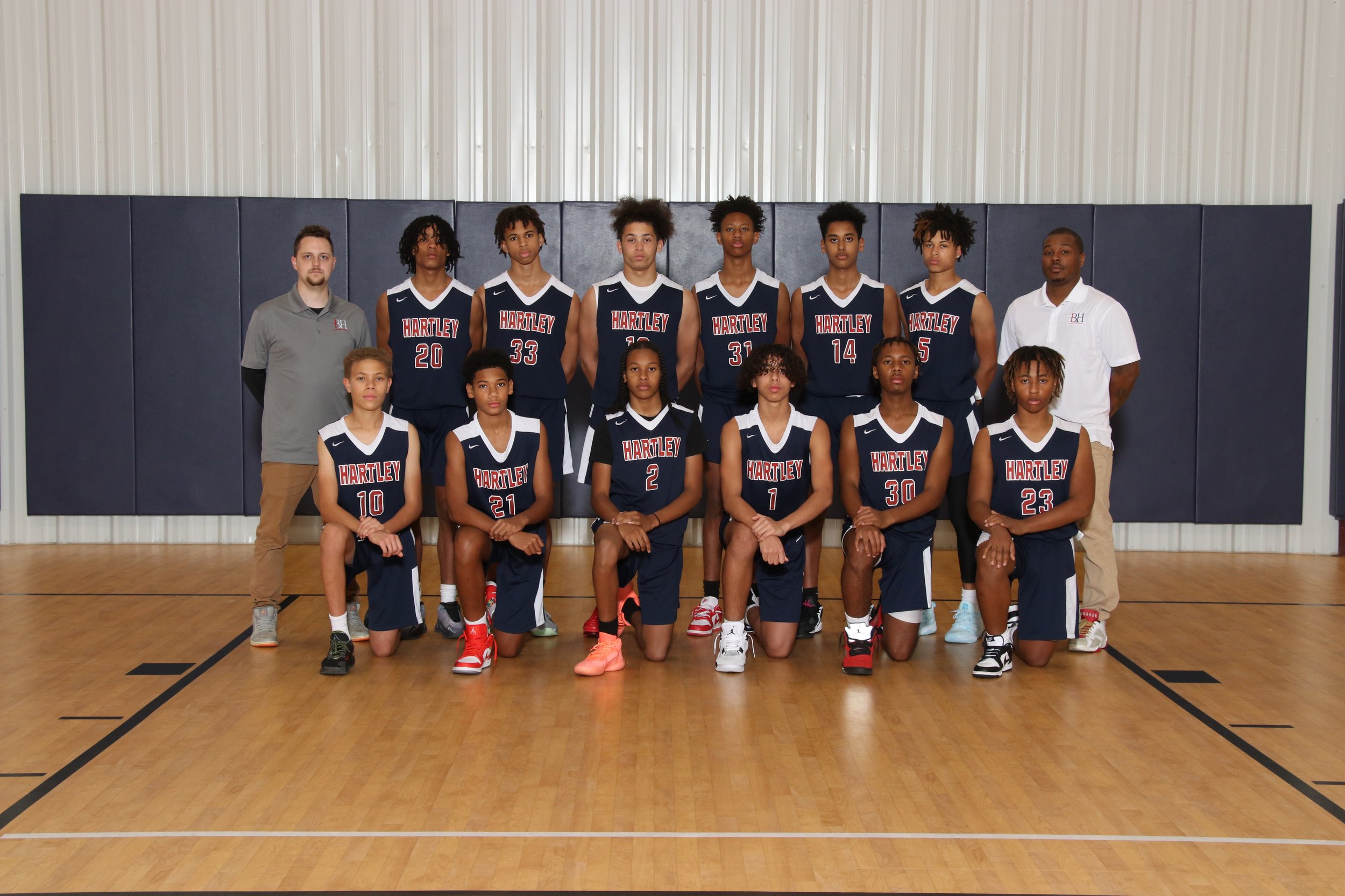 Boys Basketball Roster — Hartley Hawks