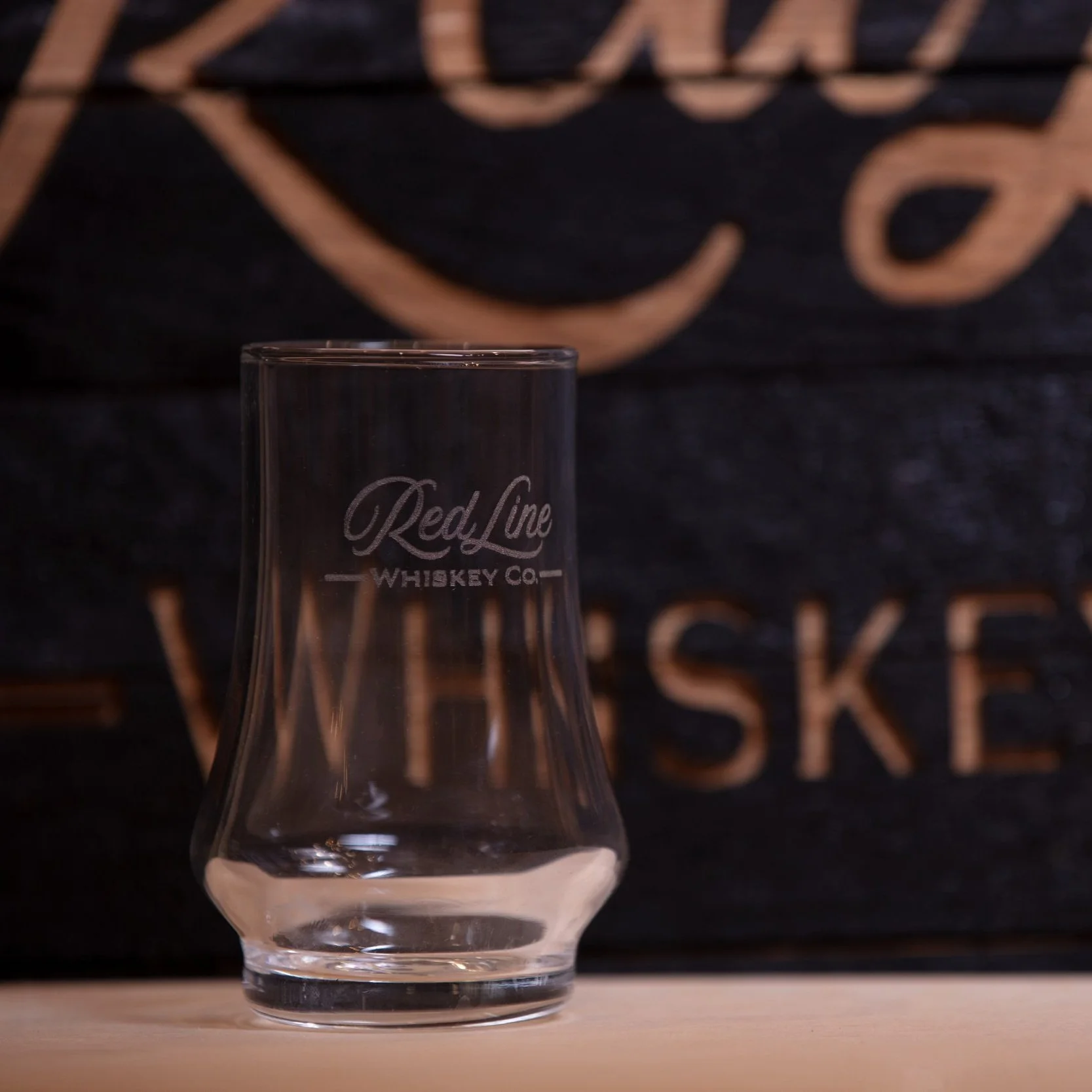 BootLegger Bourbon Glass — RED LINE WHISKEY CO.
