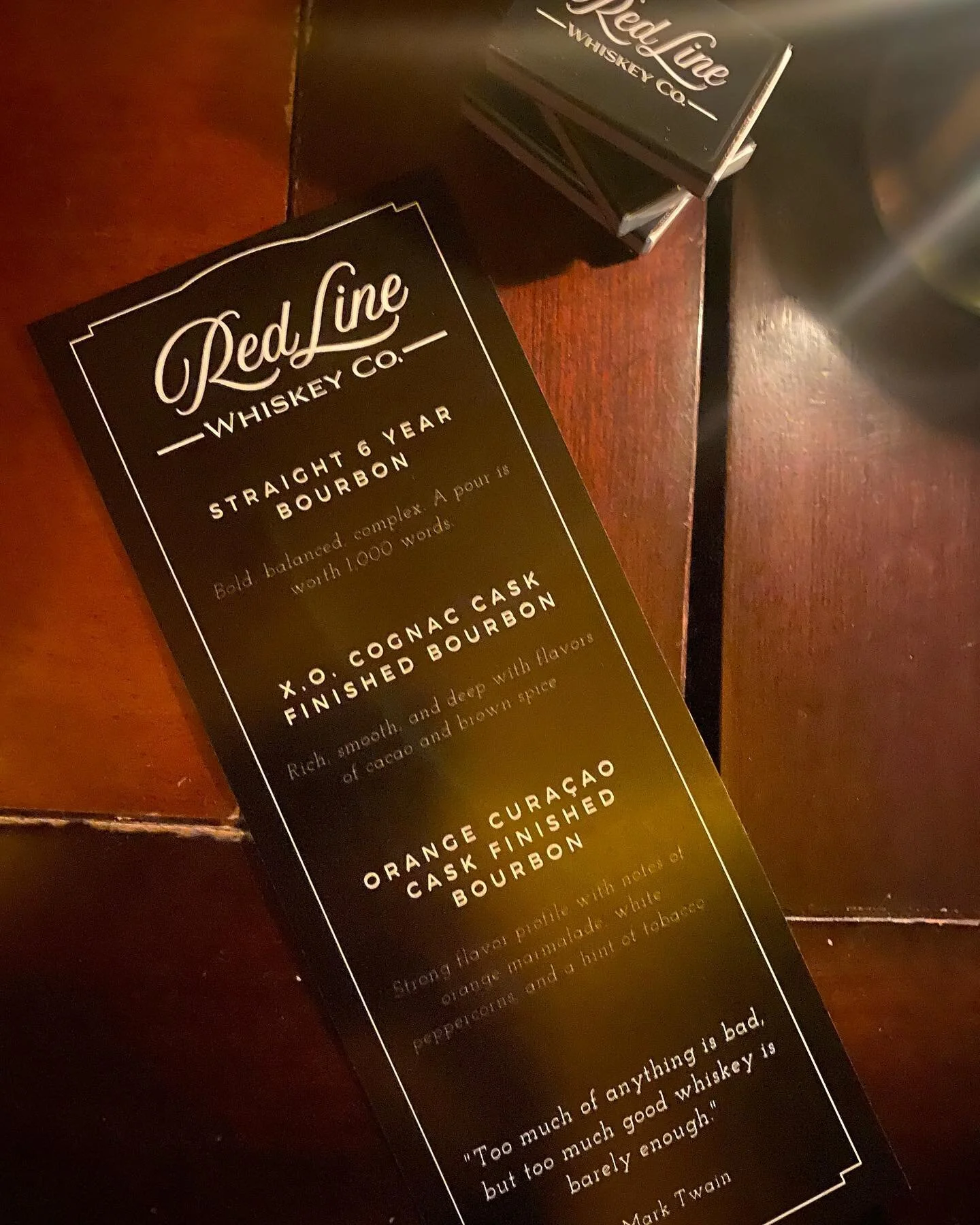 RED LINE WHISKEY CO.