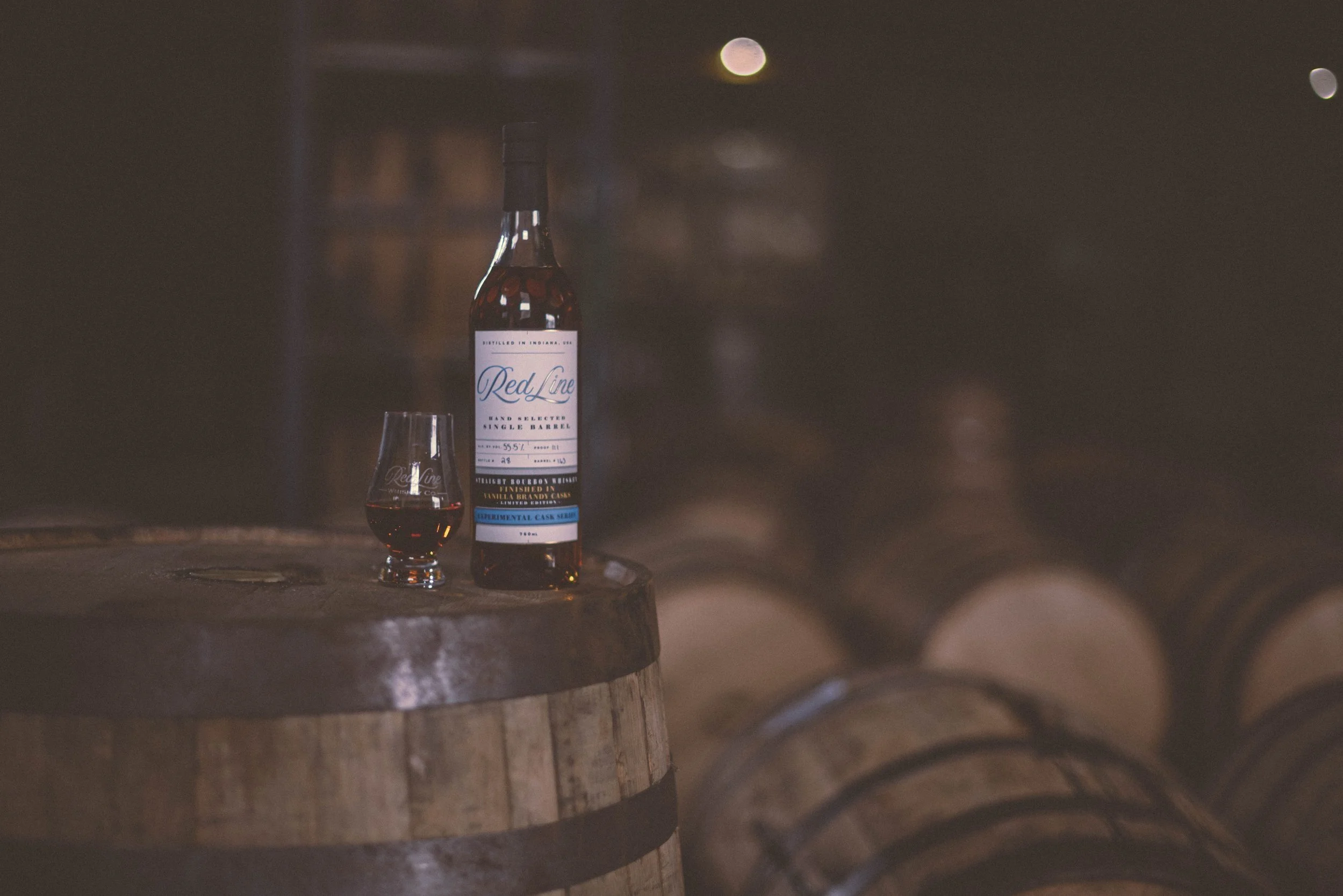Vanilla Brandy Cask Finished Bourbon — RED LINE WHISKEY CO.