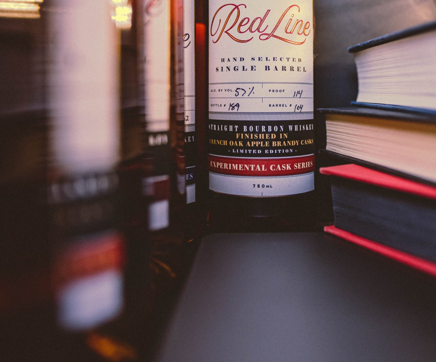 Apple Brandy Cask Finished Bourbon — RED LINE WHISKEY CO.