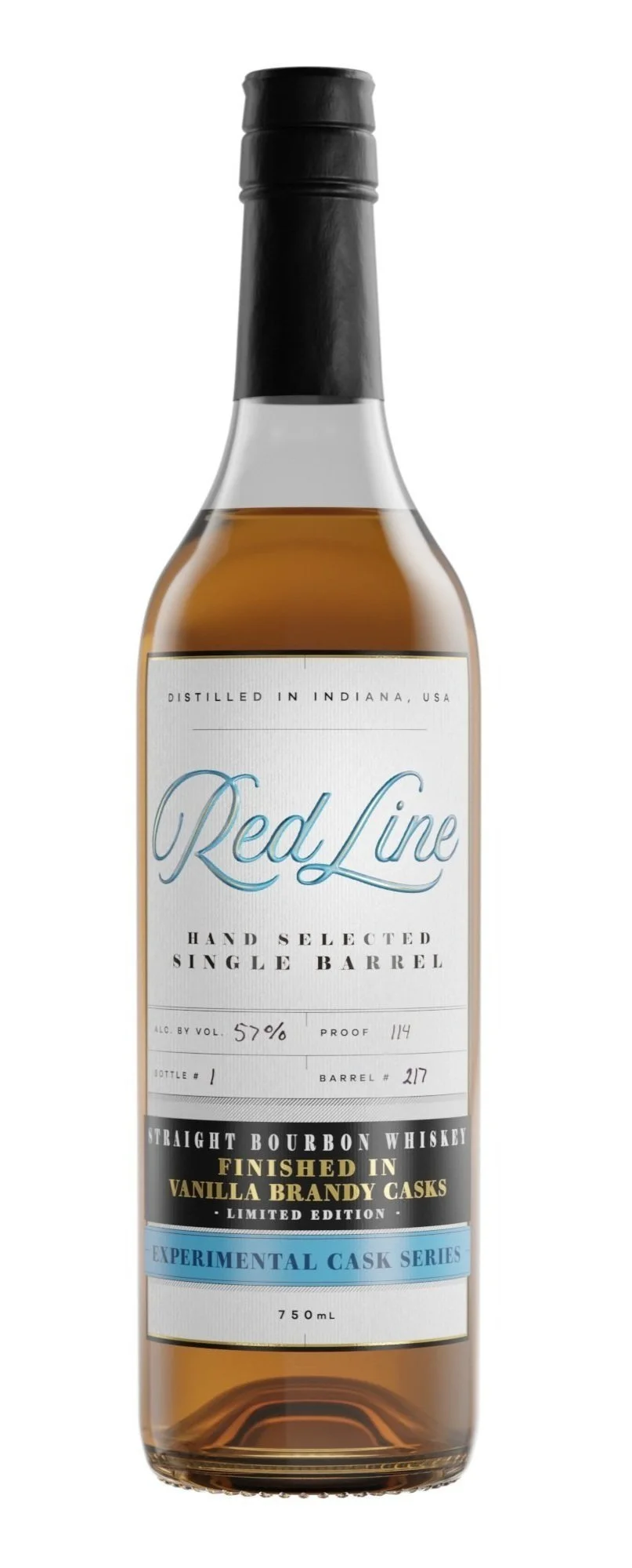 Vanilla Brandy Cask Finished Bourbon — RED LINE WHISKEY CO.