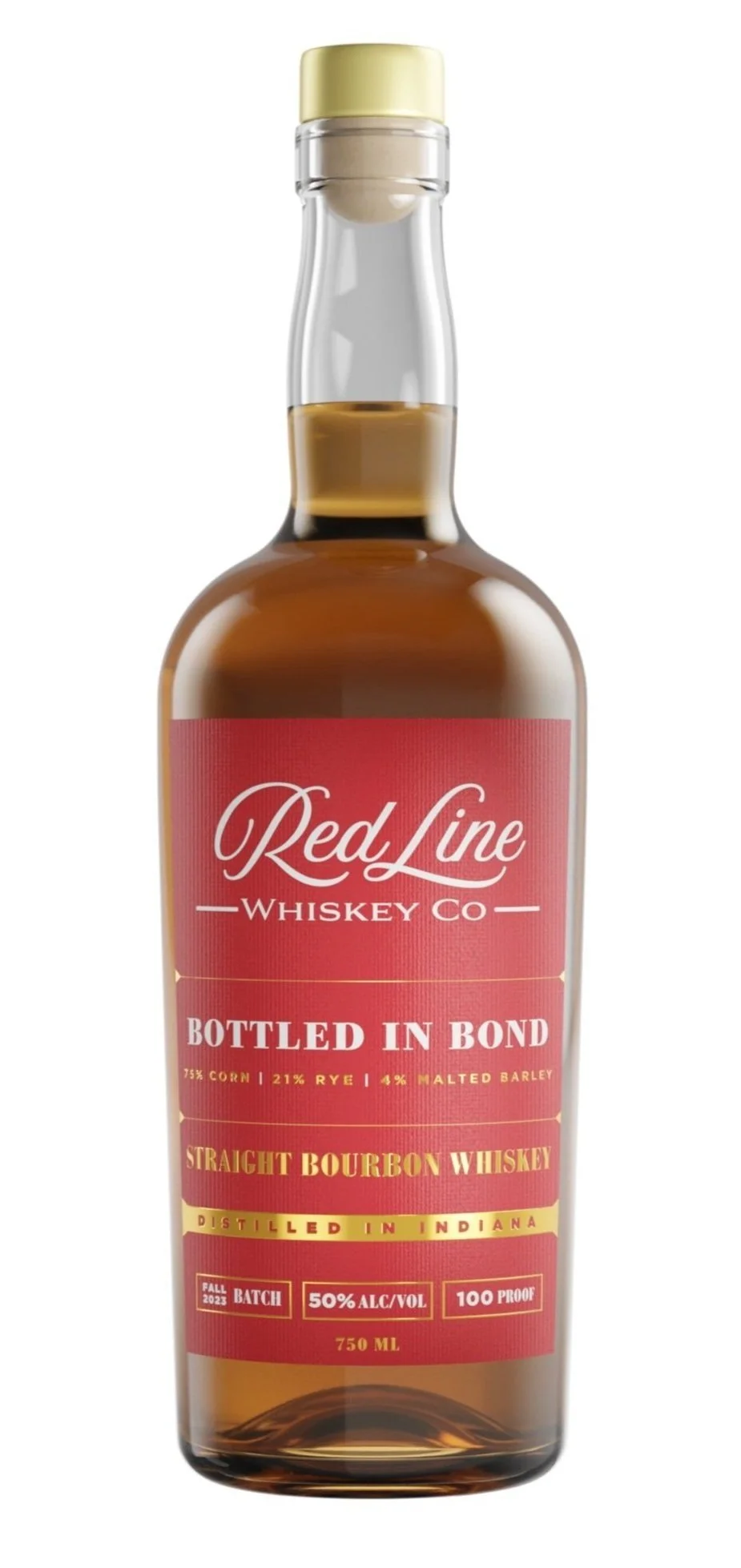 BOTTLED IN BOND — RED LINE WHISKEY CO.