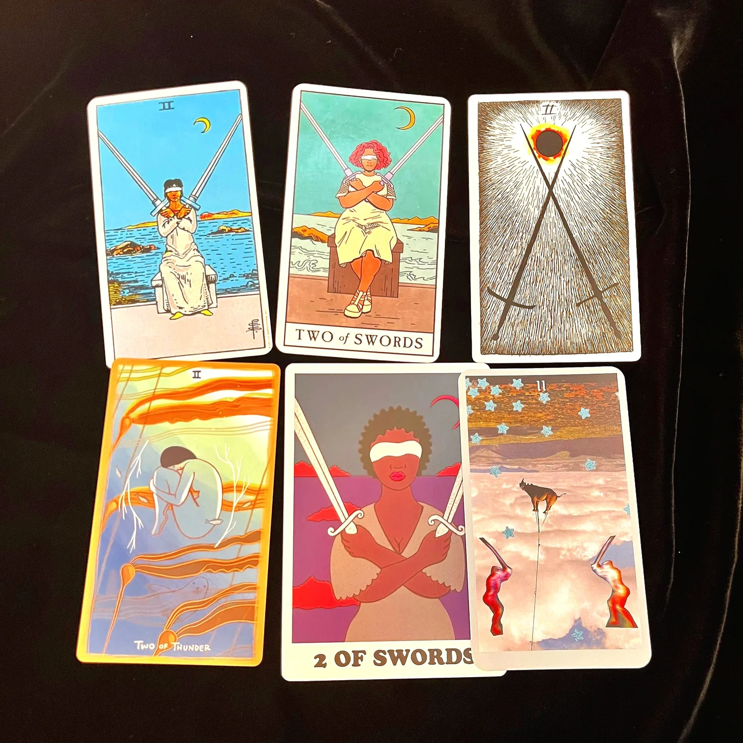 Illustrating the Two of Swords for my Tarot of These Times deck — Molly ...