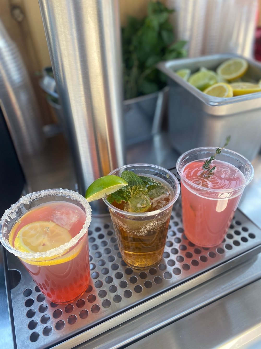 Mocktails & Cocktails — Suds & Sodas - Mobile Bar & Beverage Cart