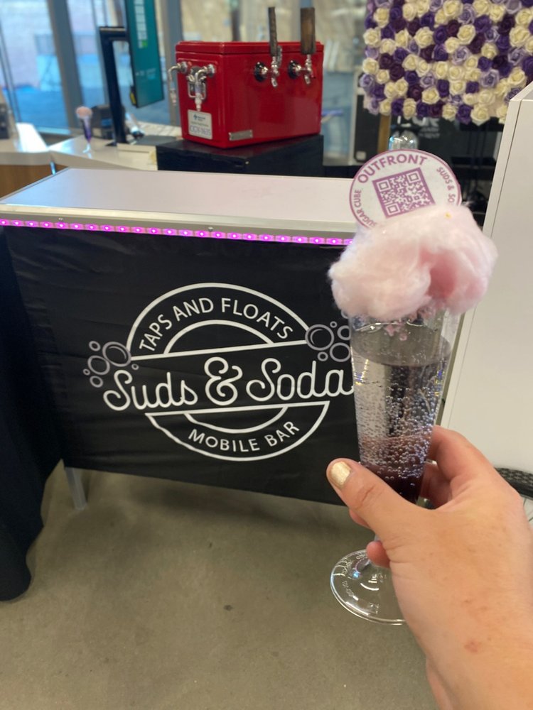 Portable Beverage Station — Suds & Sodas - Mobile Bar & Beverage Cart