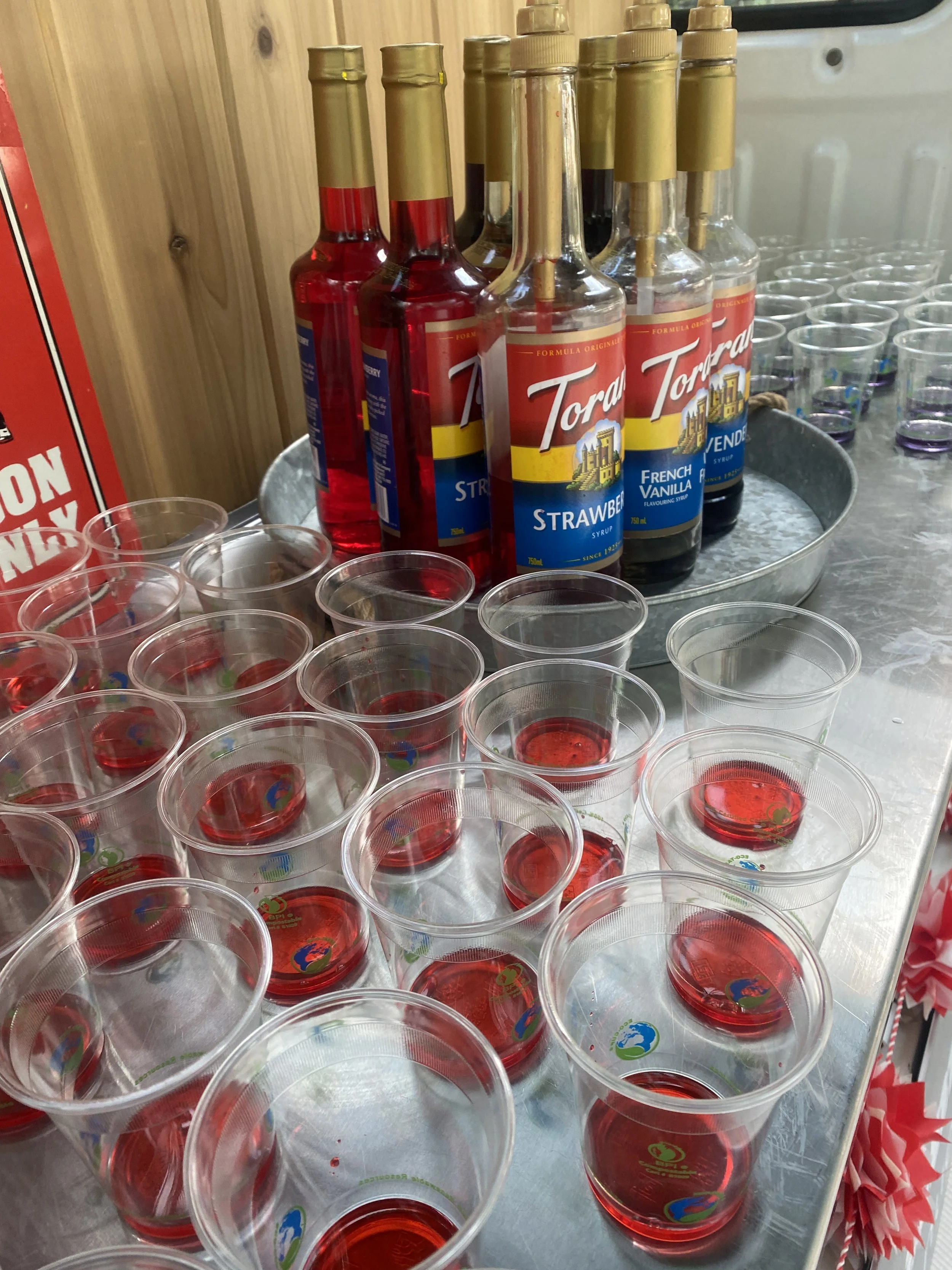 Seasonal Menu — Suds & Sodas - Mobile Bar & Beverage Cart