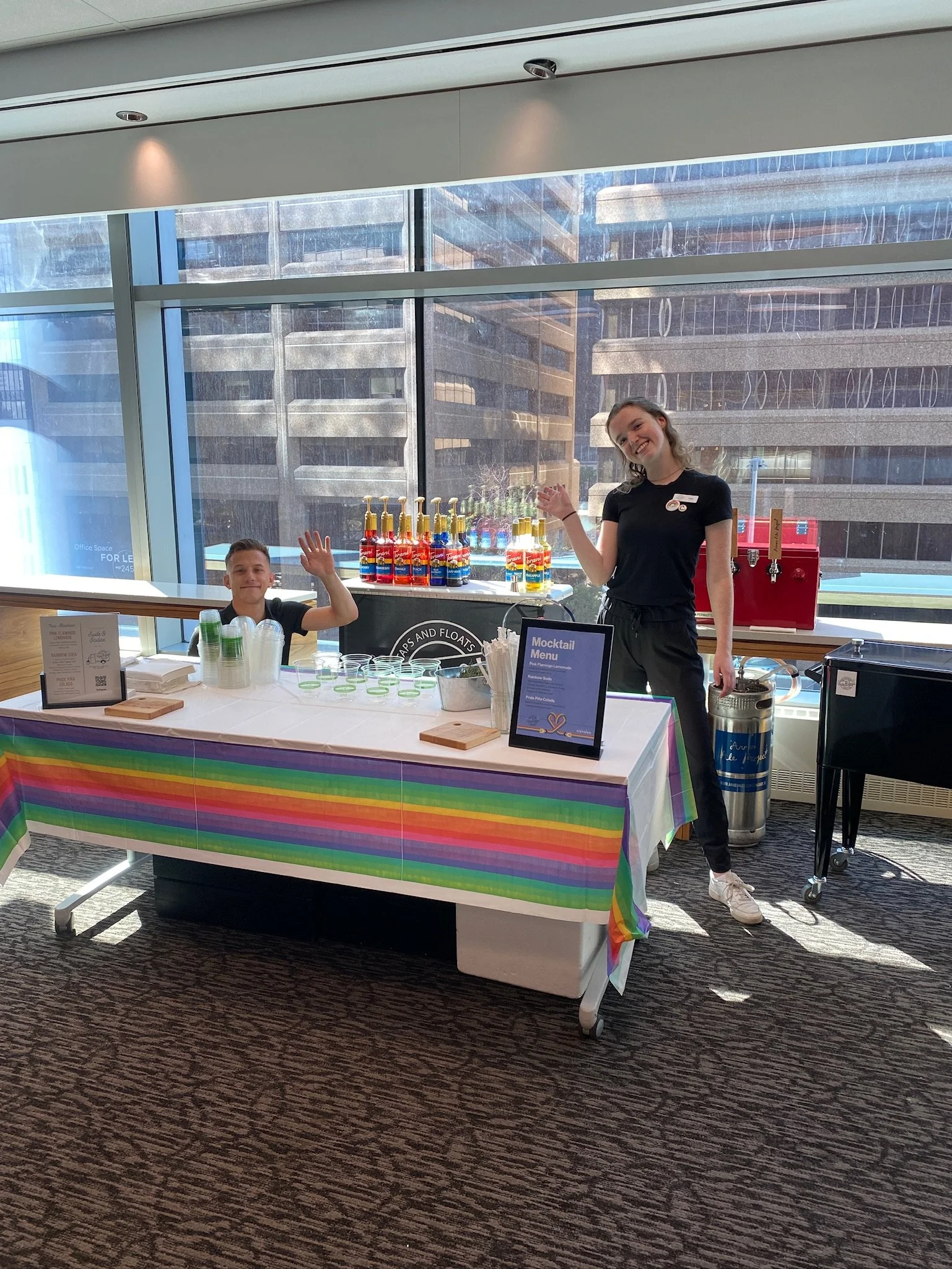 Portable Beverage Station — Suds & Sodas - Mobile Bar & Beverage Cart