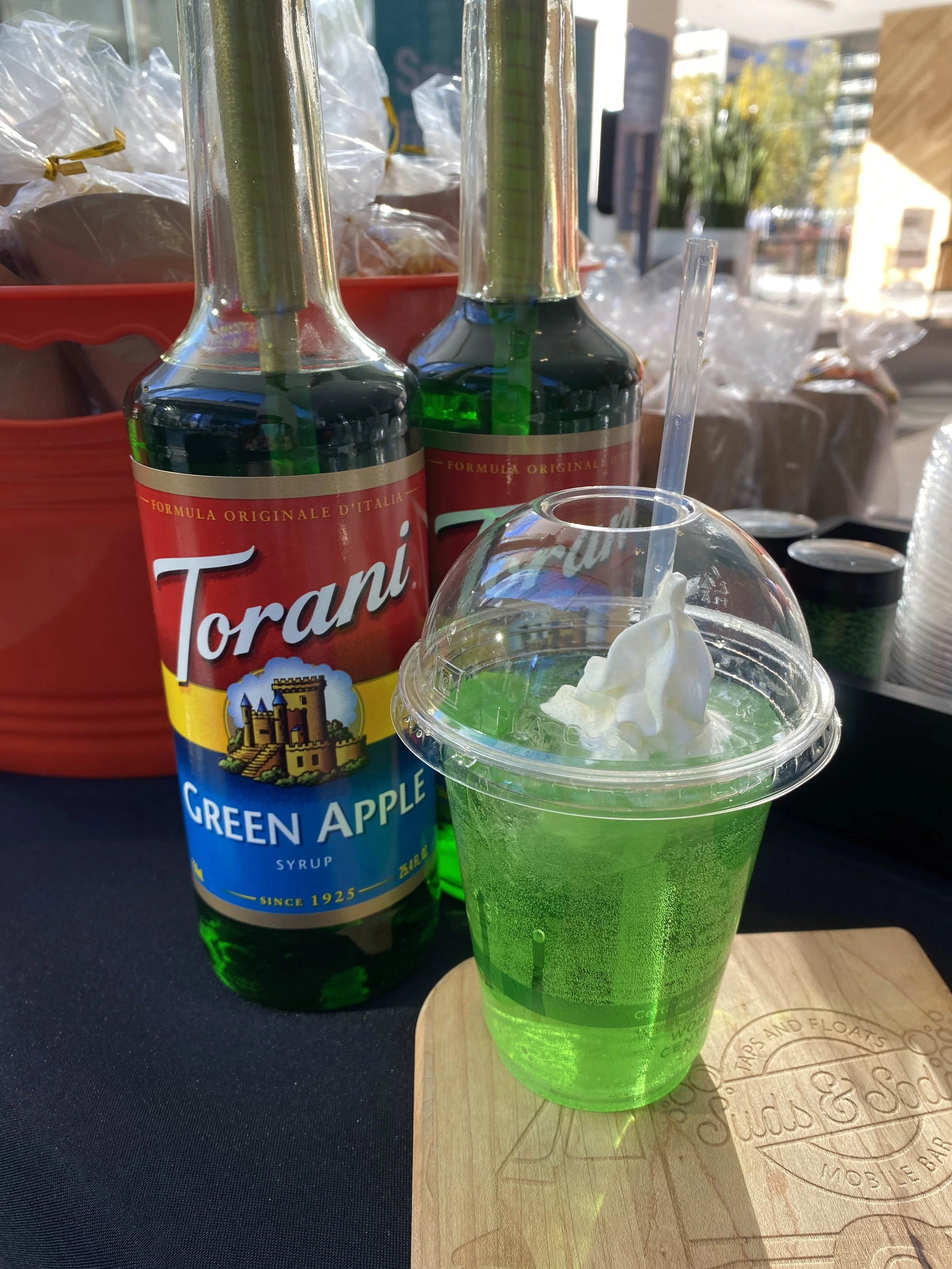 Portable Beverage Station — Suds & Sodas - Mobile Bar & Beverage Cart
