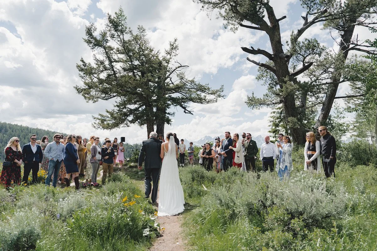 The Wedding Tree Venue in Jackson, WY — danielle v photo