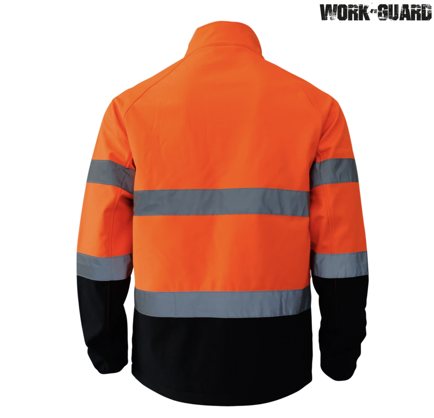 Work-Guard Printable D/N Safety Softshell Jacket (R450X) — The Embroidery Warehouse