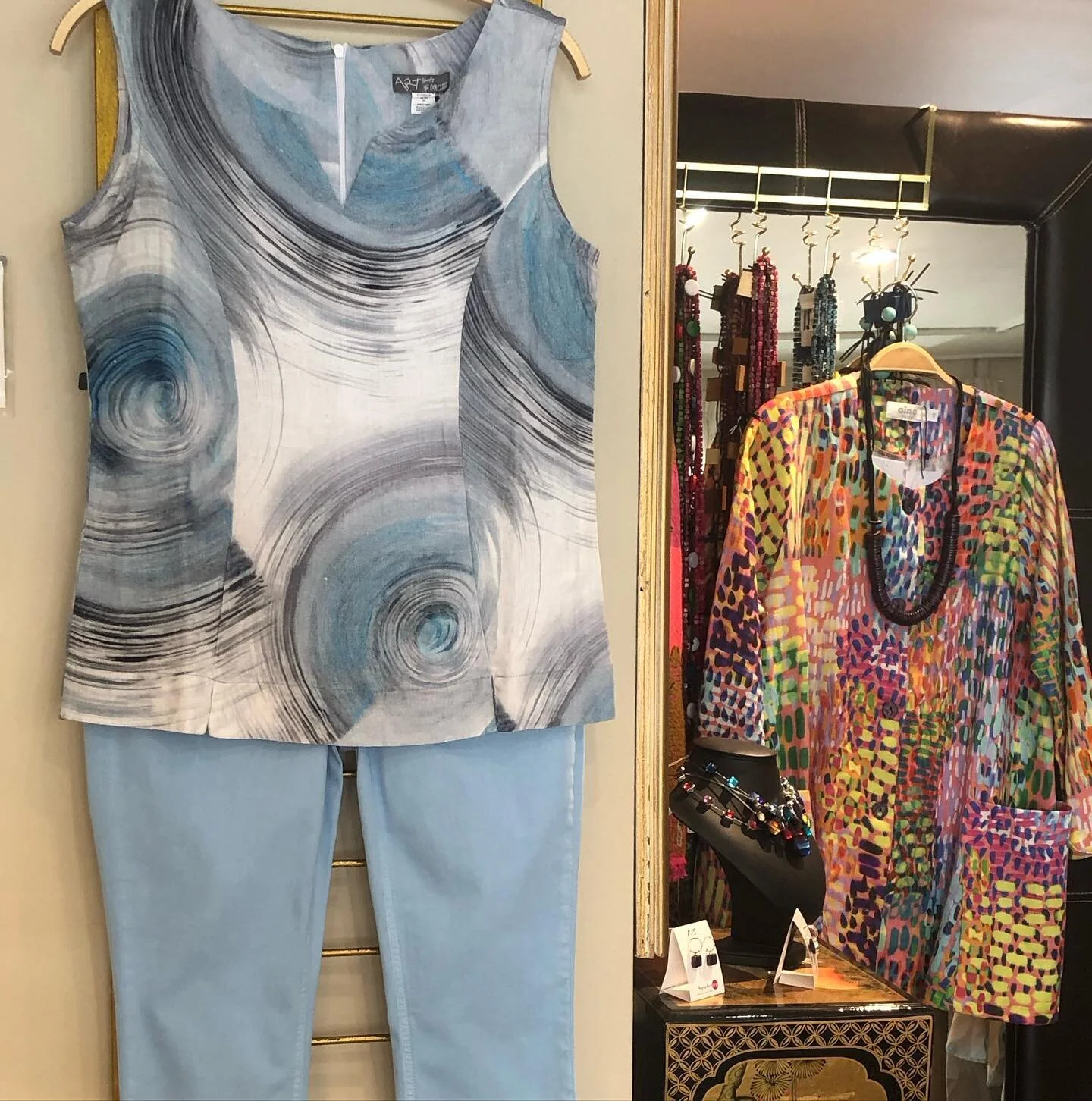 Dolcezza Linen wide 7/8th Trouser in 2 Cols — Diana Boutique Ladies Fashion