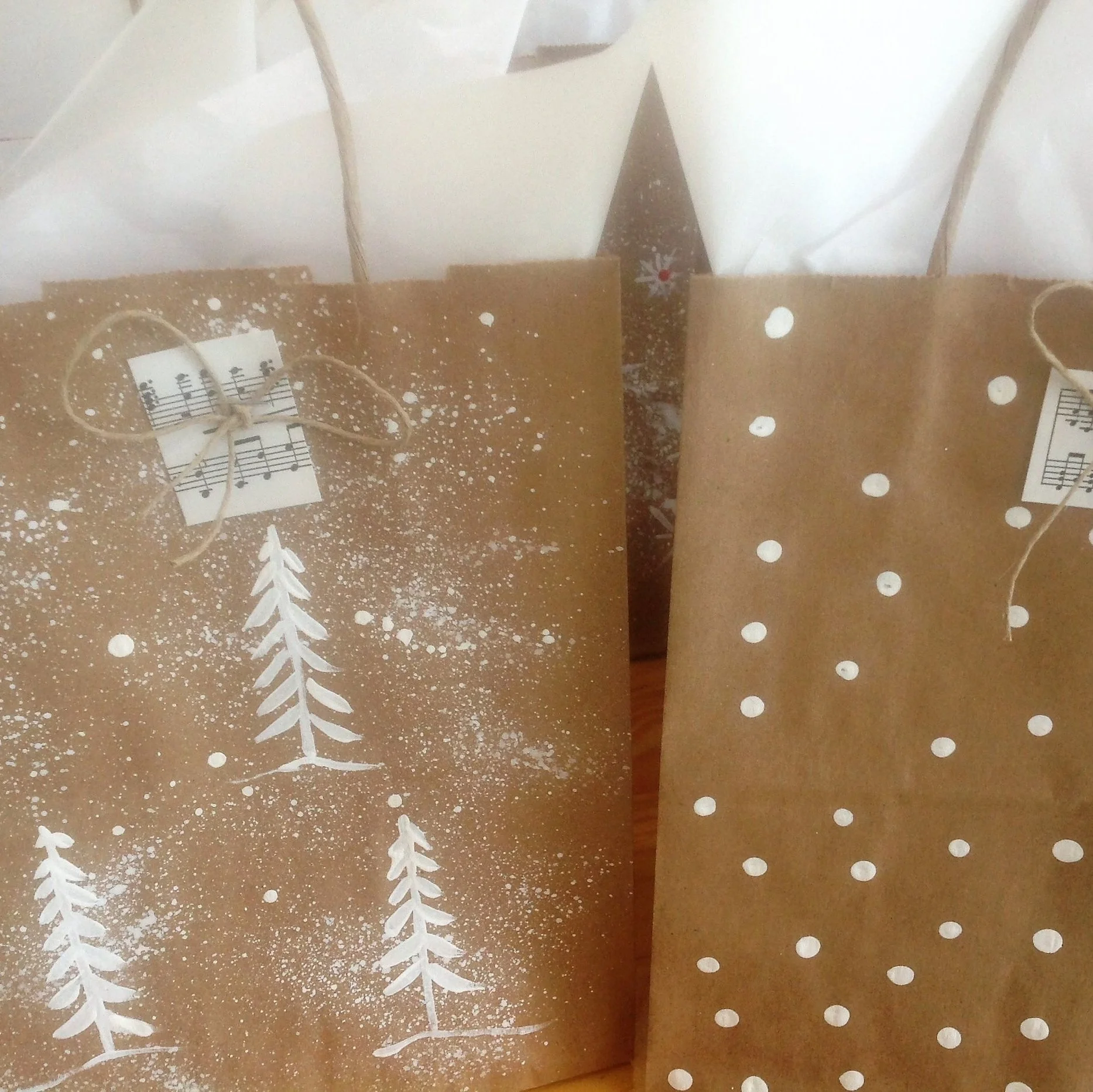 Diy Christmas gift bags Handmade Christmas gifts for Christmas gift bag ...