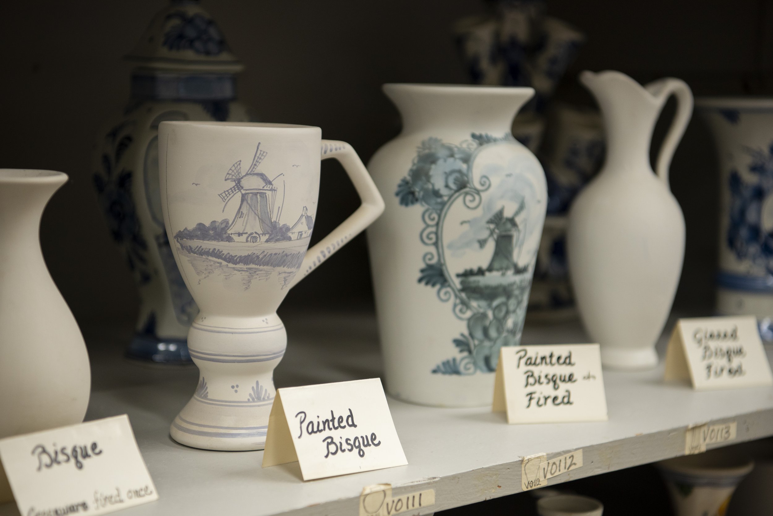 Authentic Delft Art in Holland Dutch Original Delftware Blue and White ...