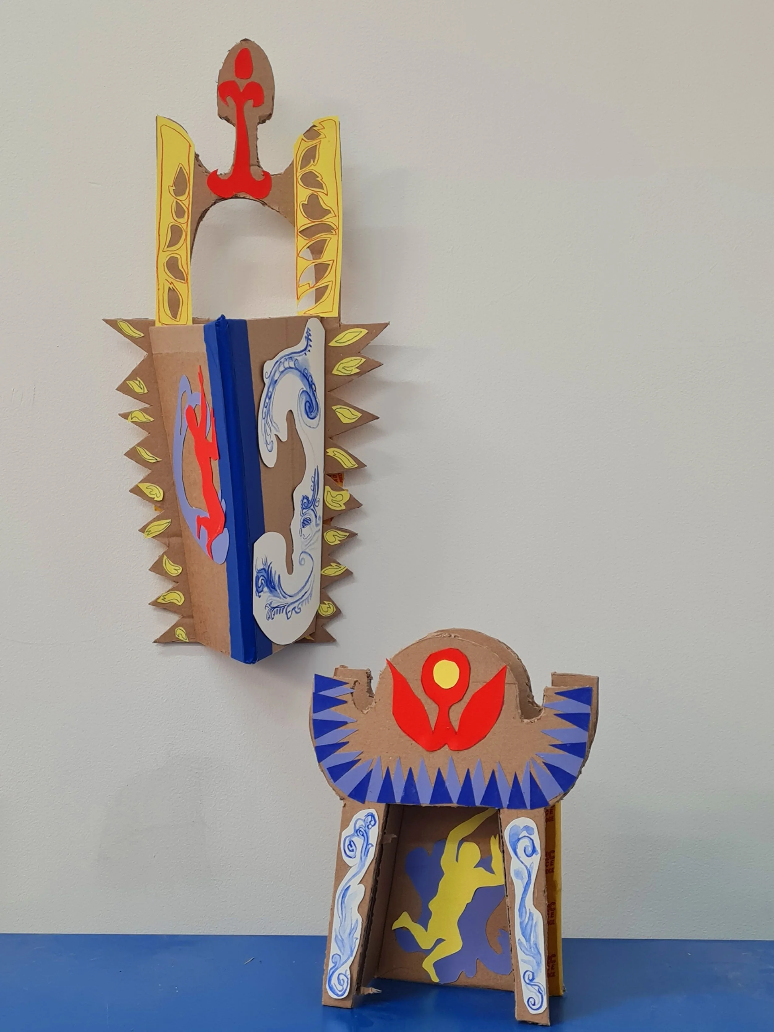 Cardboard Sculpture — Park Royal Design District