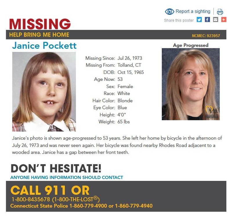 Episode 53: The Disappearance of Janice Pockett — True Crime New England