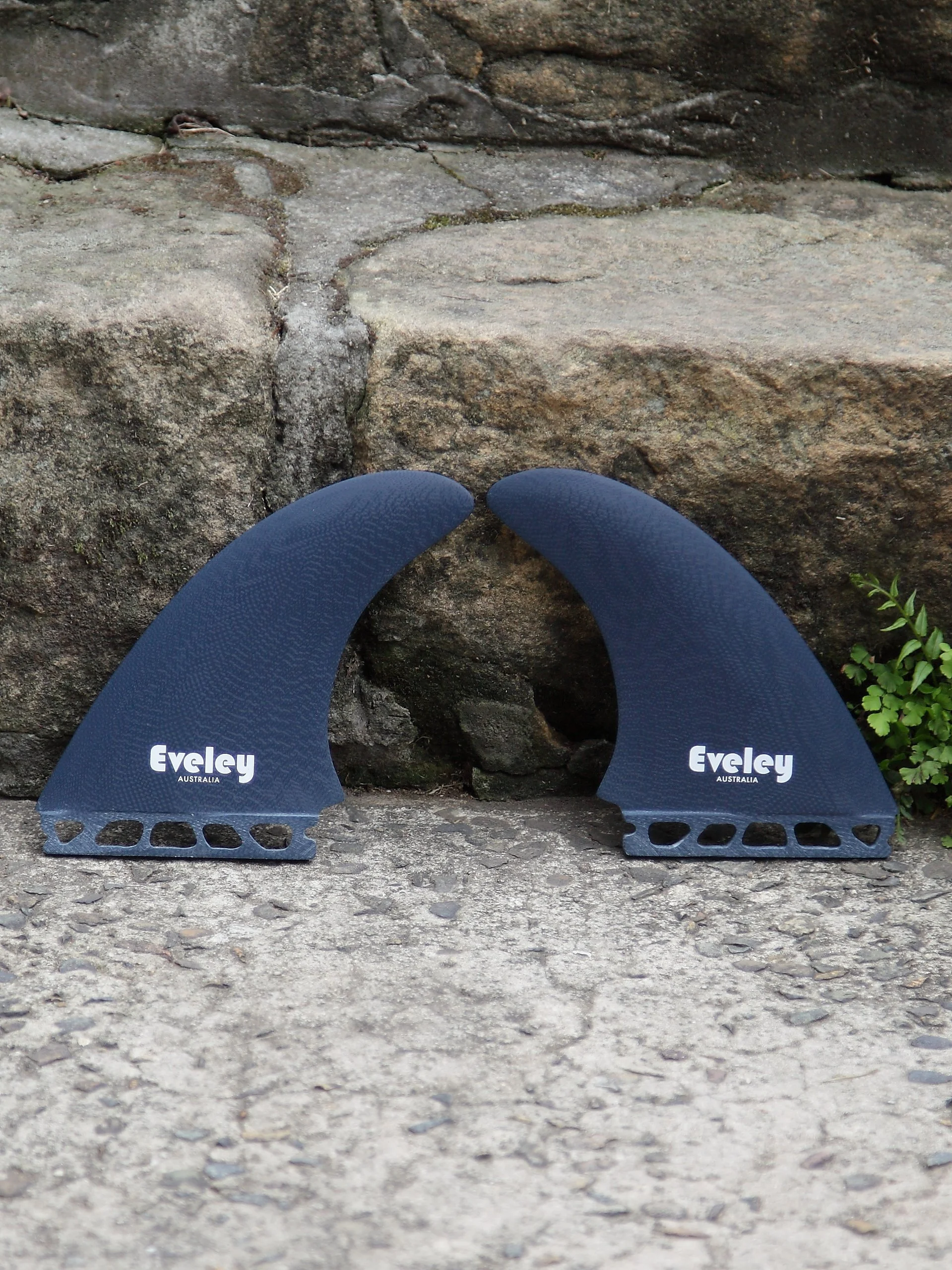 4.5" Twin Semi-Keels, natural colour Pro Glass. FCS, FCSII or Futures ...