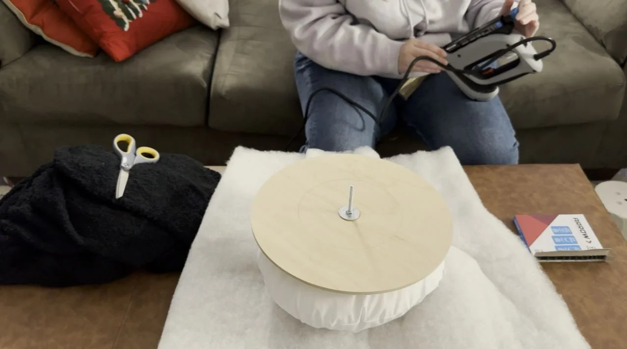 Cozy Mushroom Footstool Tutorial — Jeanishh DIY