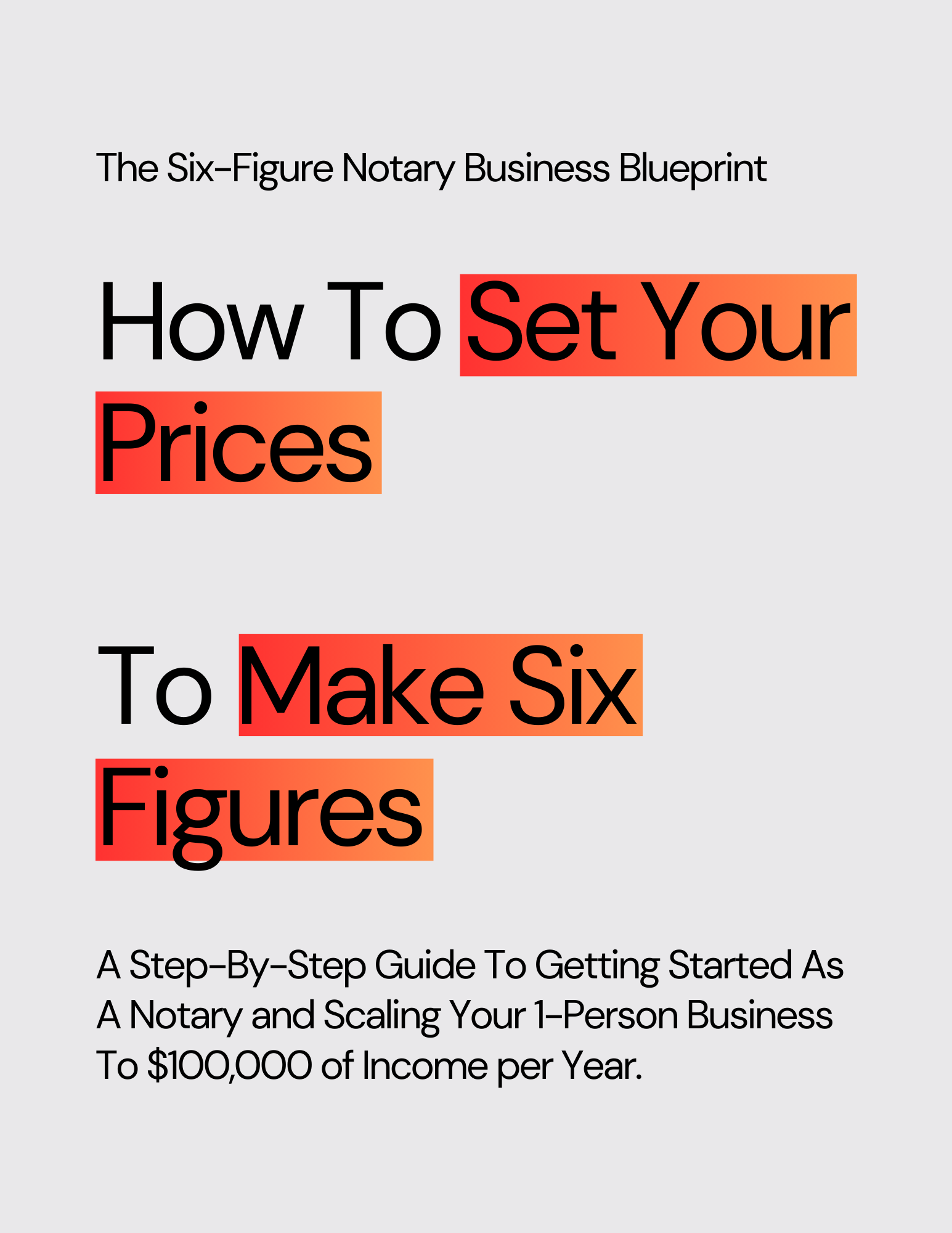Six-Figure Notary Business Systems: The Templates That Will Save You ...