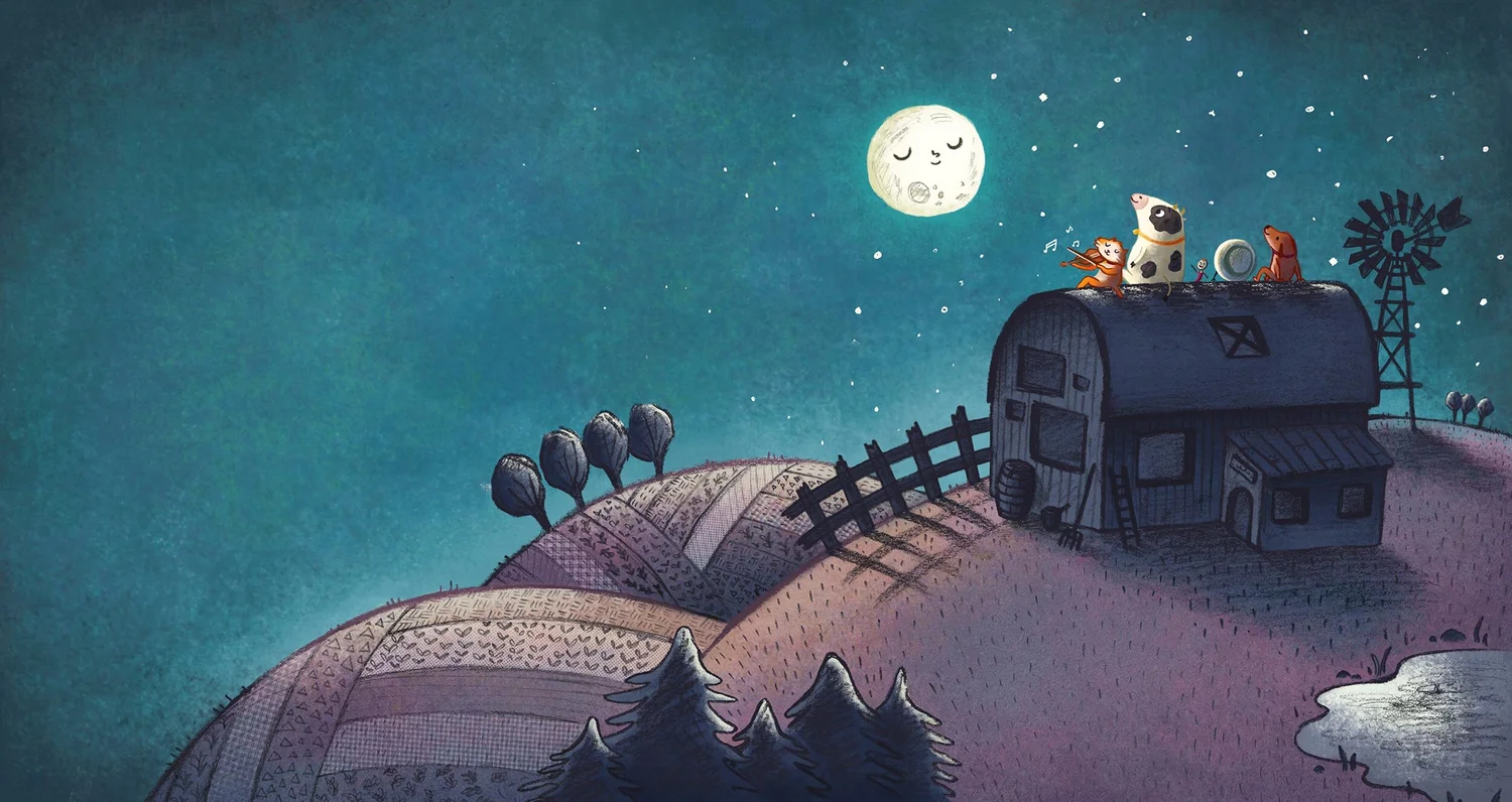 The Cow Tripped Over the Moon — Tony Wilson – Author